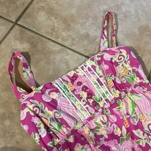 Lilly Pulitzer | Dresses | Lilly Pulitzer Mini Dress In Pink Umbrella ...